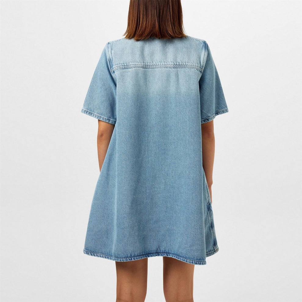 Ganni Denim Mini Dress – Lovell Sports