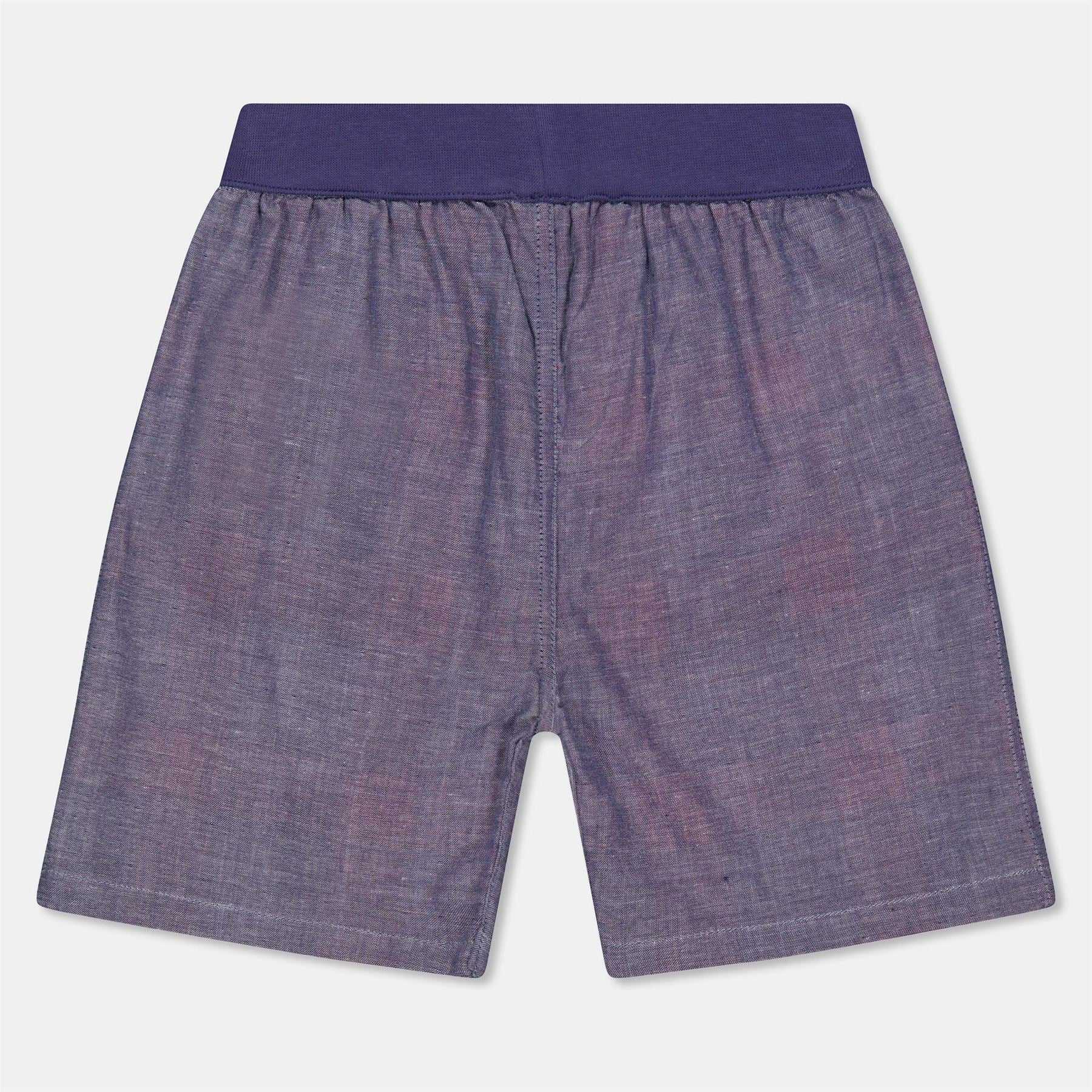 Lilly and Sid Reversible Bermuda Shorts with Elasticated Waistband ...