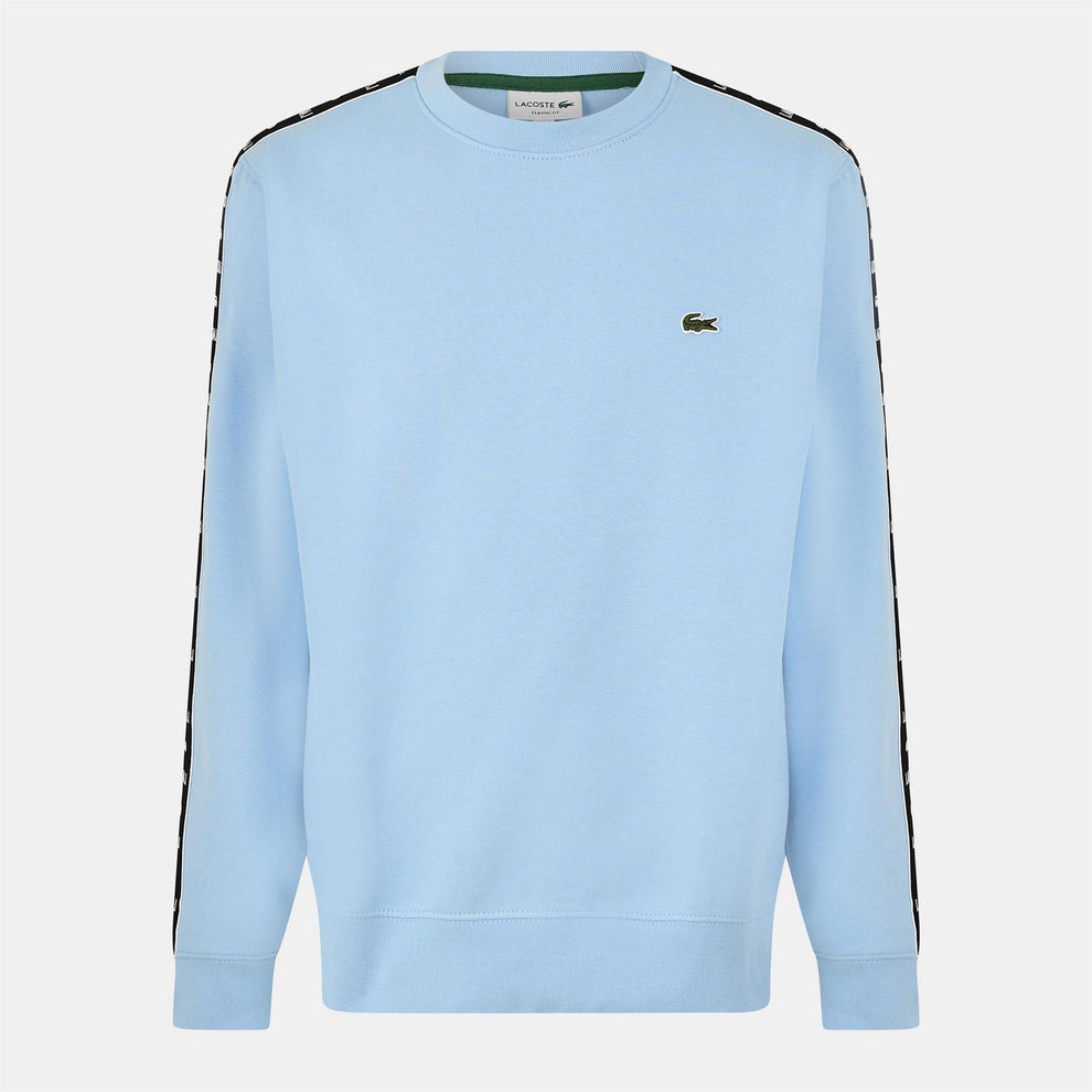 Lacoste Regular Fit Logo Print Crew Neck Sweatshirt – Lovell Sports