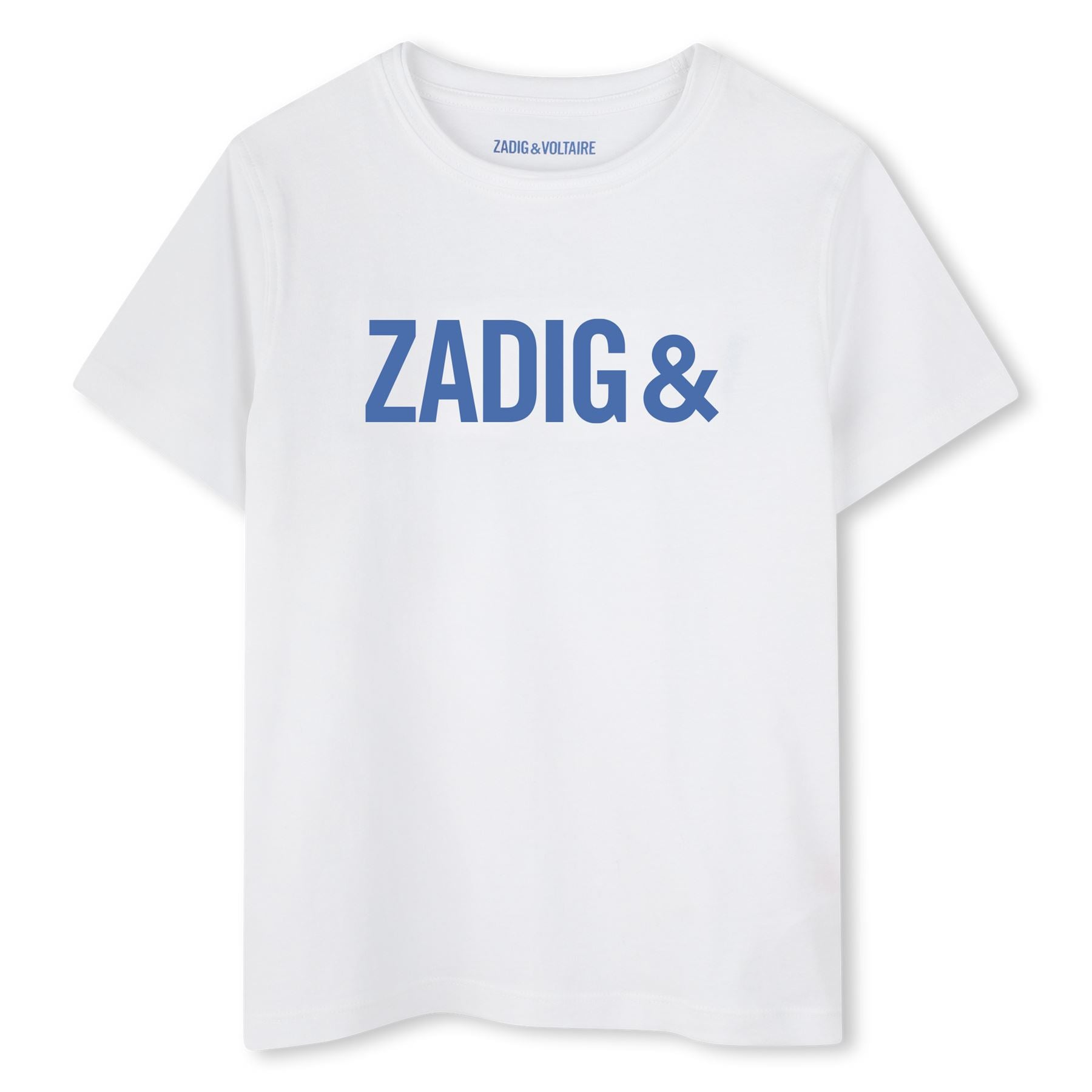 Zadig and Voltaire Lettering Regular Fit Crew Neck T-Shirt – Lovell Sports