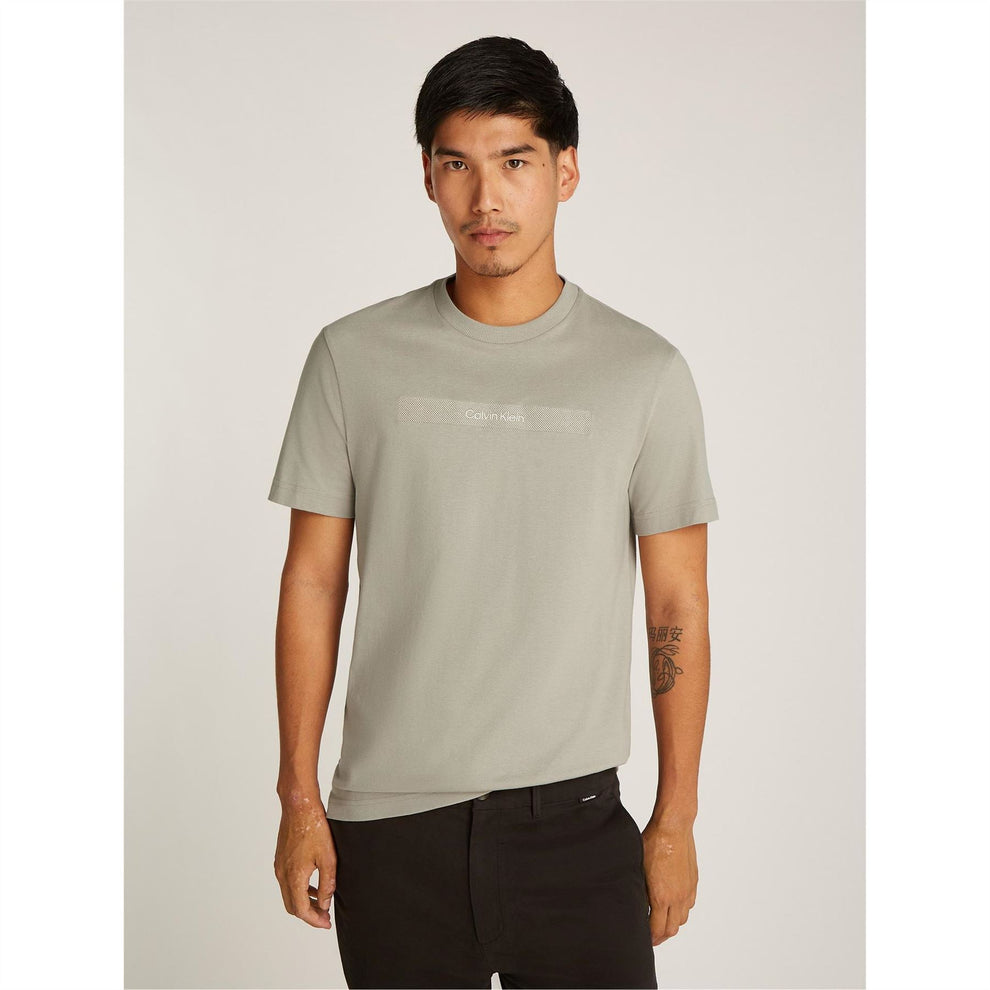 Calvin Klein Structured Embroidery Regular Fit T-Shirt – Lovell Sports