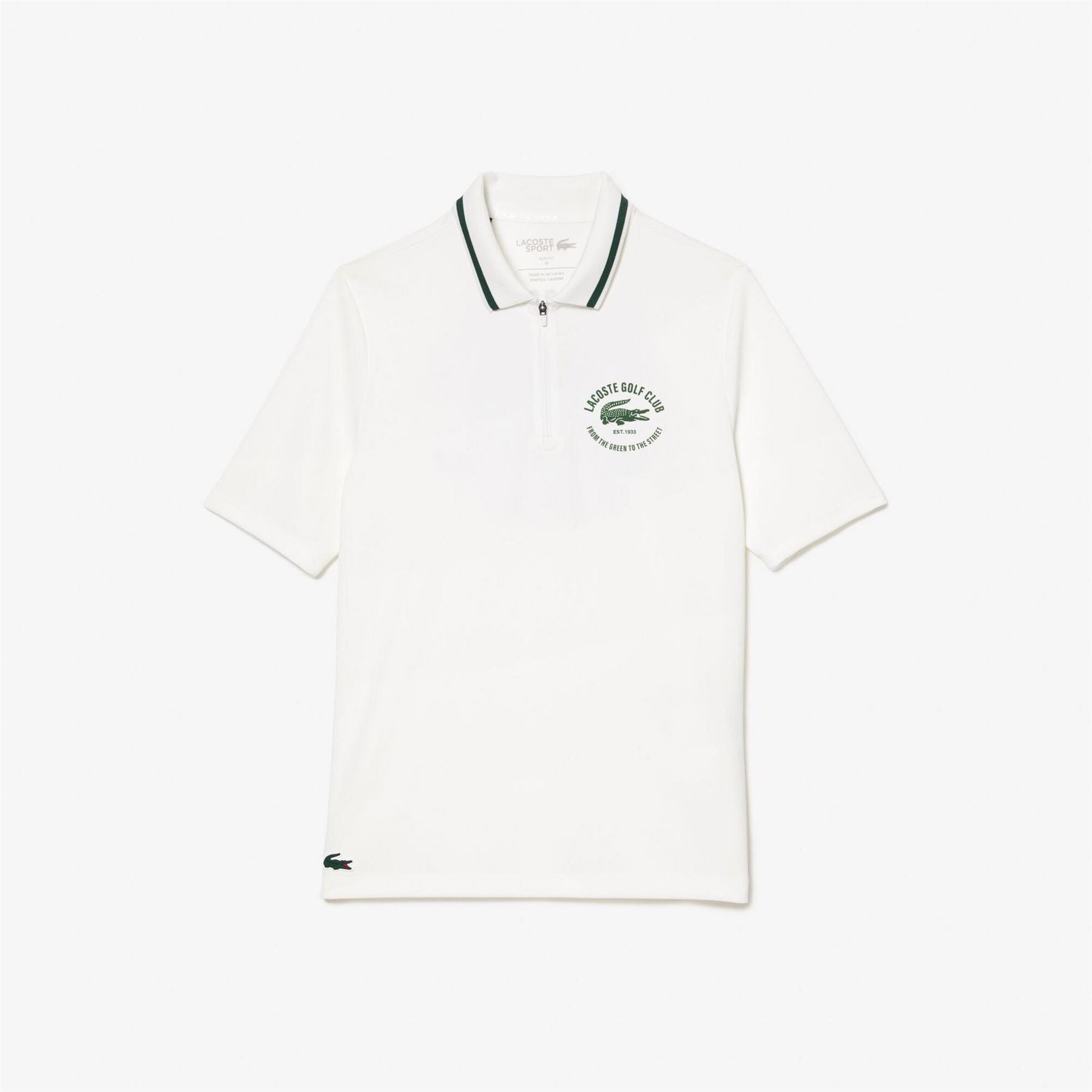 Lacoste Ripstop Pique Ultra Dry Short Sleeve Polo Shirt – Lovell Sports