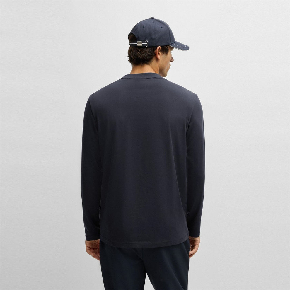 Boss Hbg Long T-Shirt With Iconic Logo – Lovell Sports