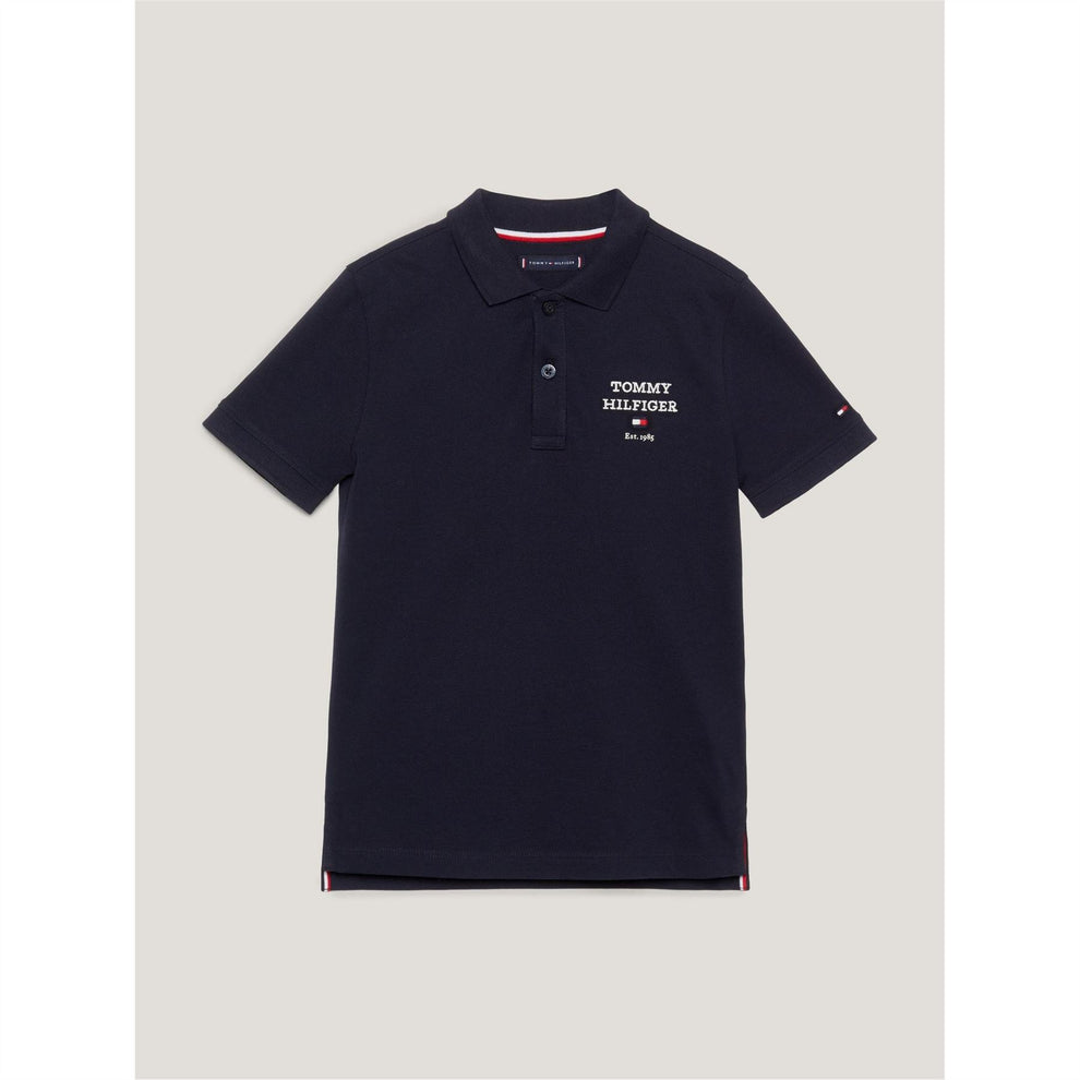 Tommy Hilfiger Polo Short Sleeve Shirt Junior – Lovell Sports