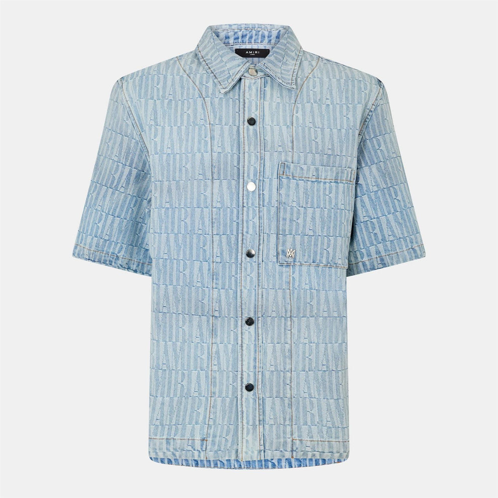 Amiri Jacquard Short Sleeve Shirt – Lovell Sports