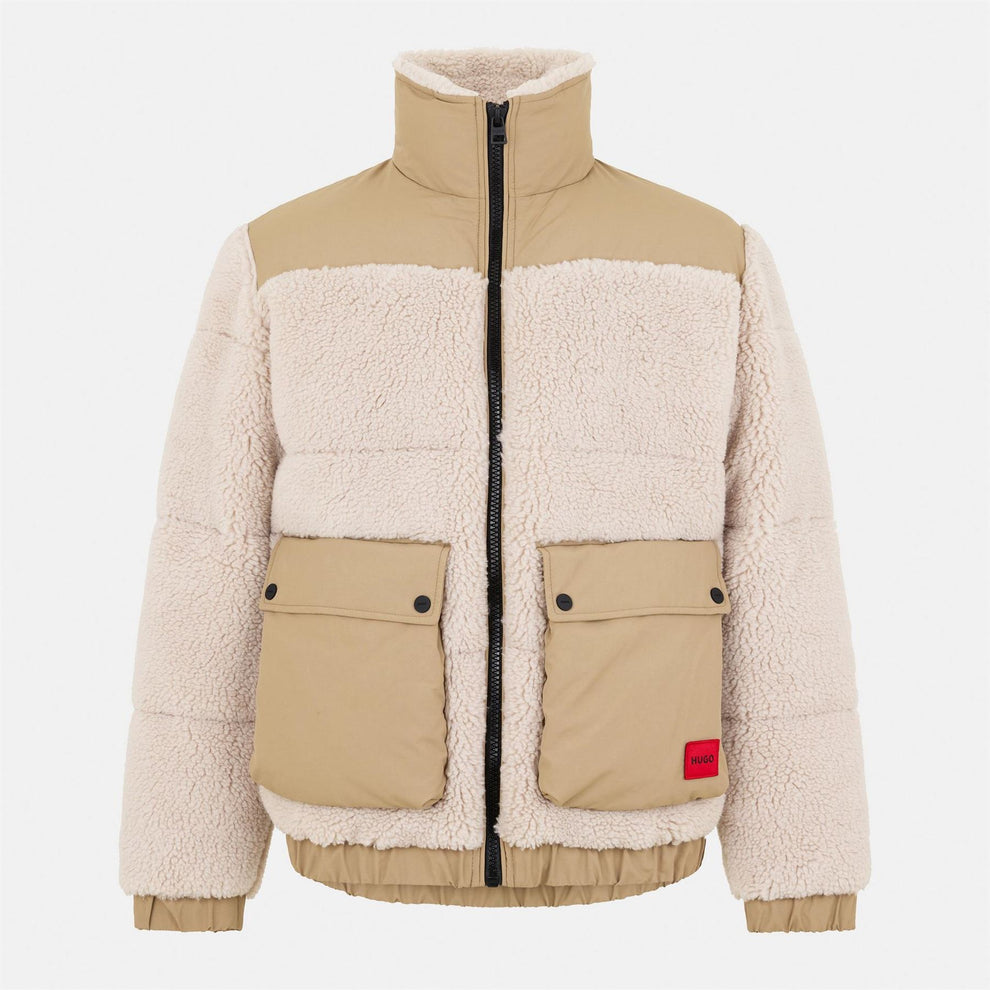Hugo S Textured Sherpa Jacket – Lovell Sports