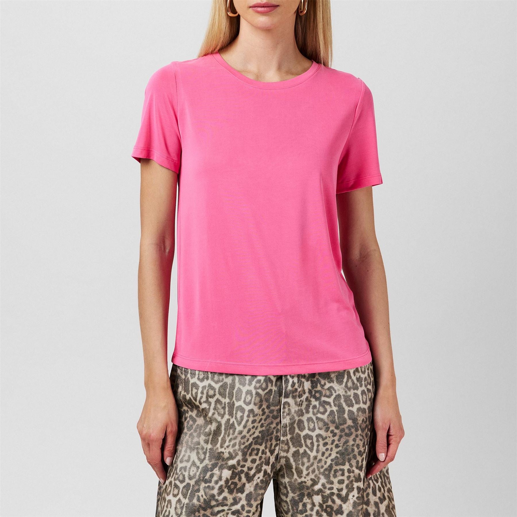 Vila O Neck Regular Fit Short Sleeve T-Shirt – Lovell Sports