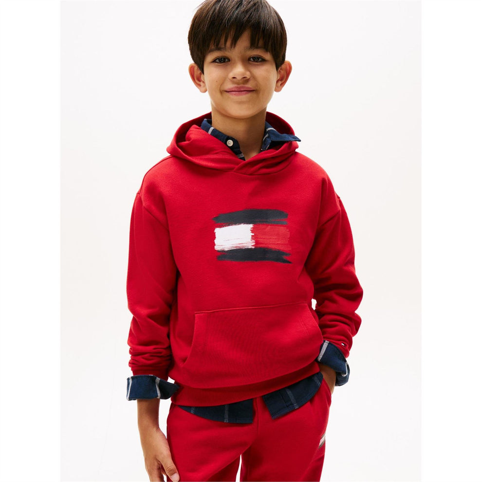 Tommy Hilfiger Flag Graphic Long Sleeve Sweatshirt – Lovell Sports
