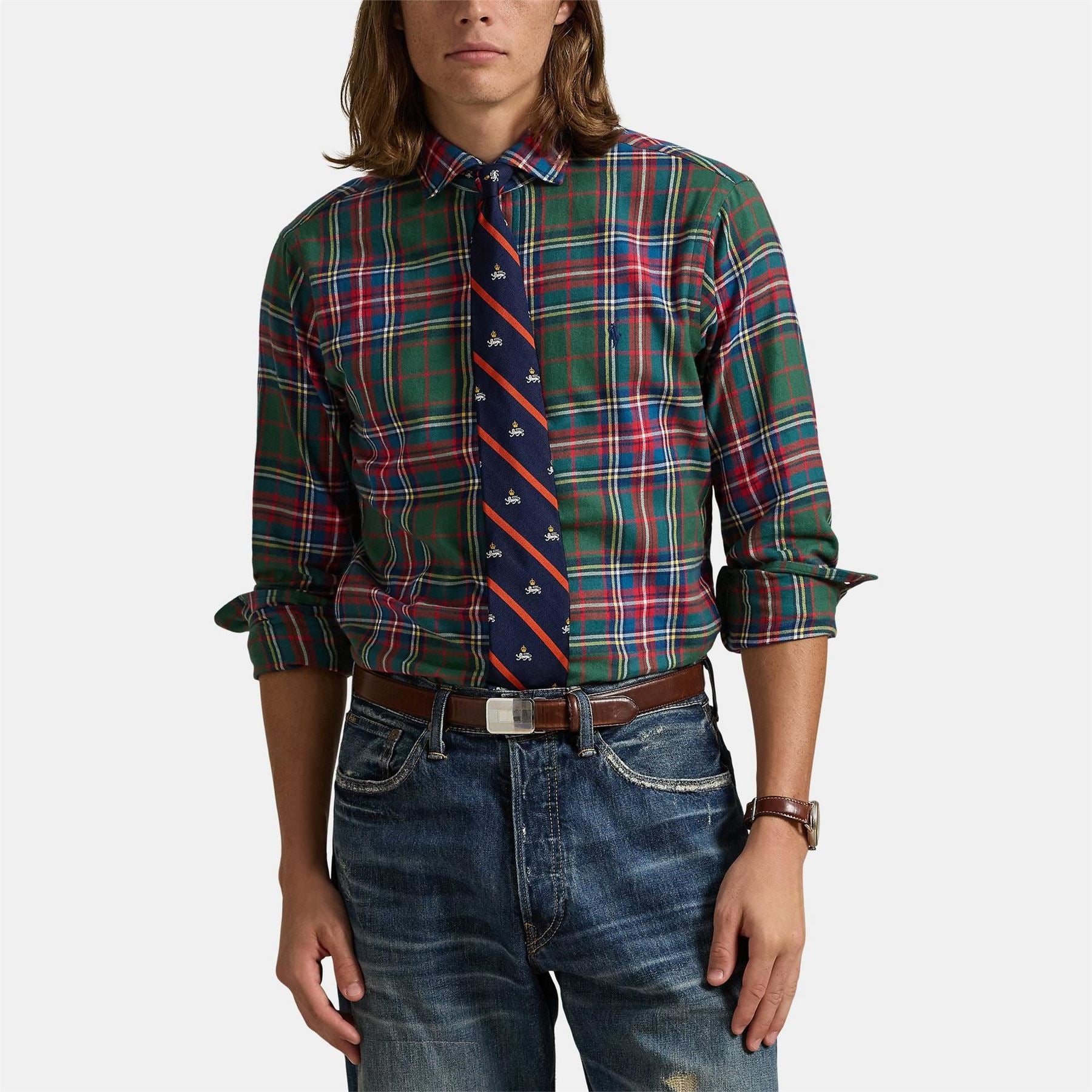 Polo Ralph Lauren Twill Check Regular Fit Shirt – Lovell Sports