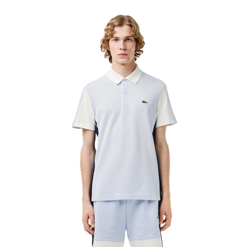 Lacoste Colour Block Short Sleeve Polo Shirt – Lovell Sports