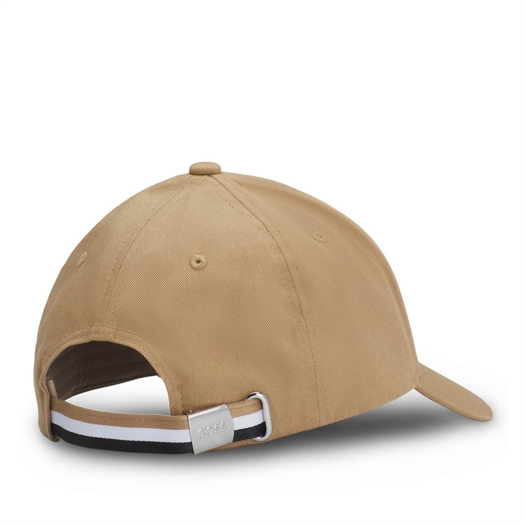 Boss Stripe Logo Adjustable Curved Brim Cap – Lovell Sports