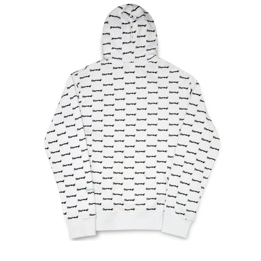 Money Signature Print Hooded Long Sleeve Sweatshirt – Lovell Sports