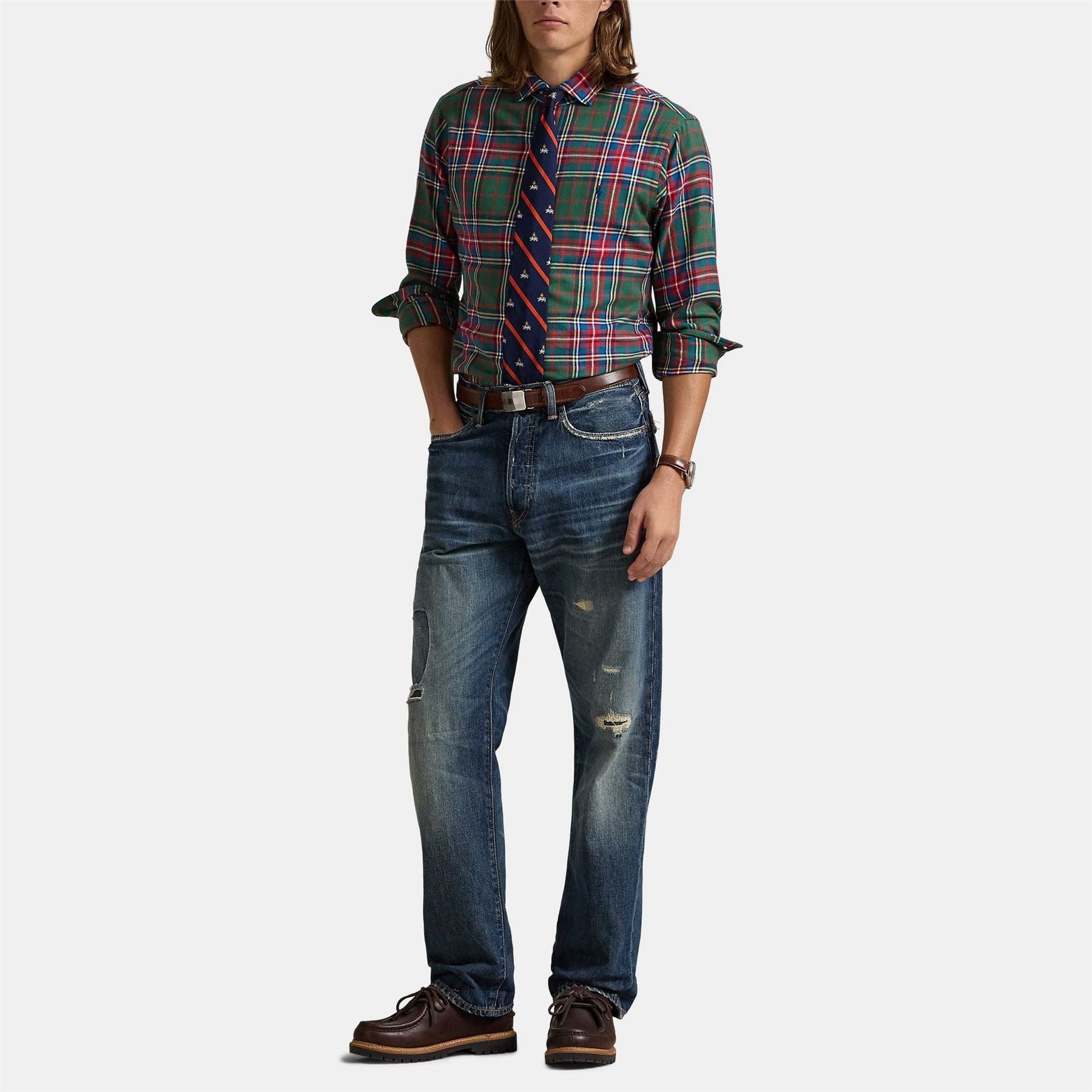 Polo Ralph Lauren Twill Check Regular Fit Shirt – Lovell Sports