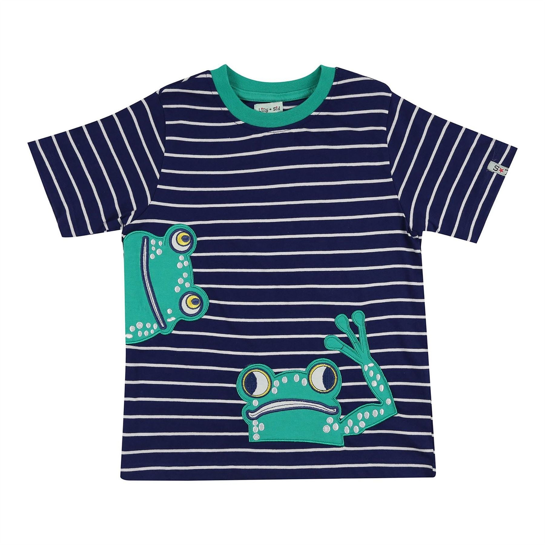Lilly and Sid Frog Embroidered Regular Fit T-Shirt – Lovell Sports