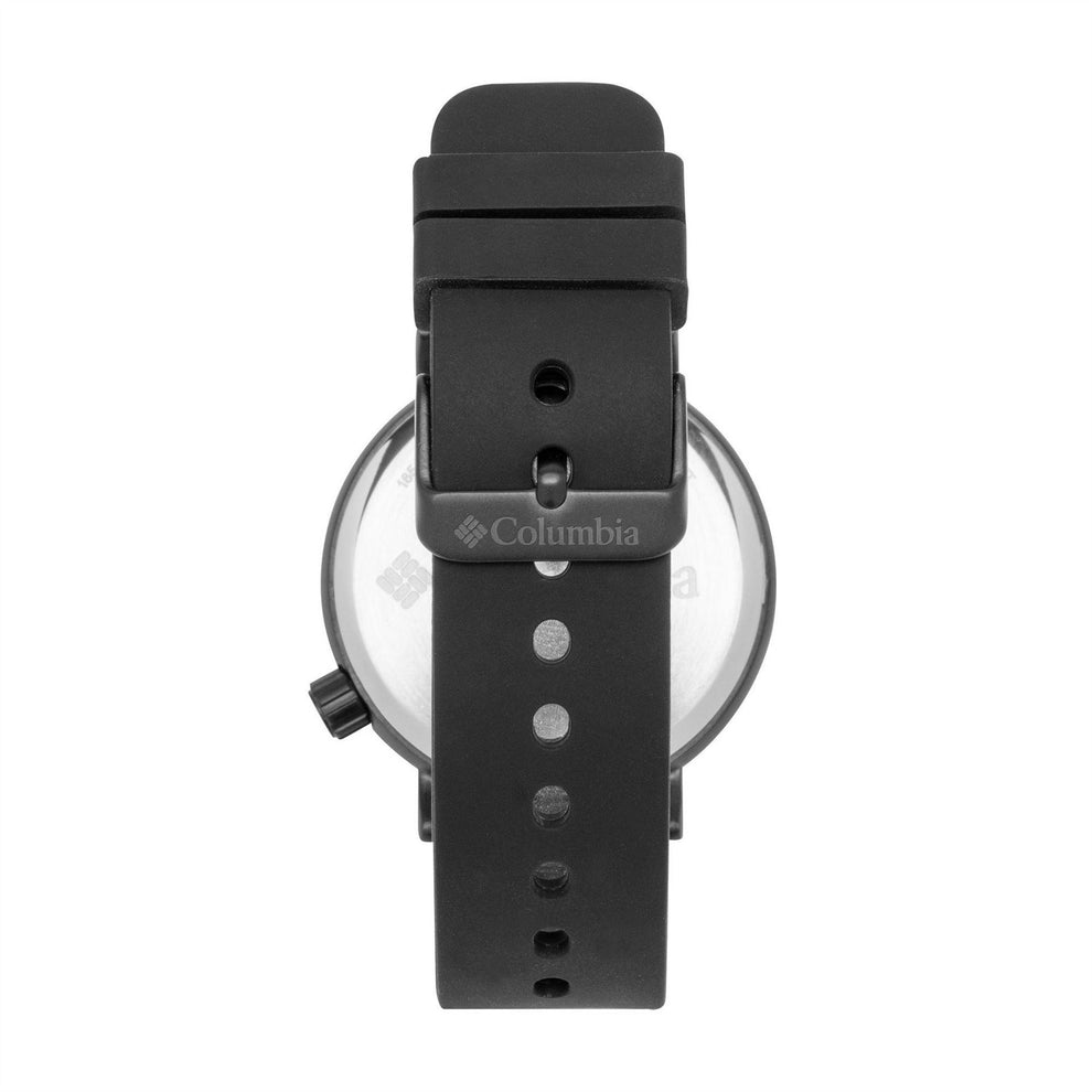 Columbia Trailbanks Black Silicone Rubber Strap Sports Watch – Lovell ...