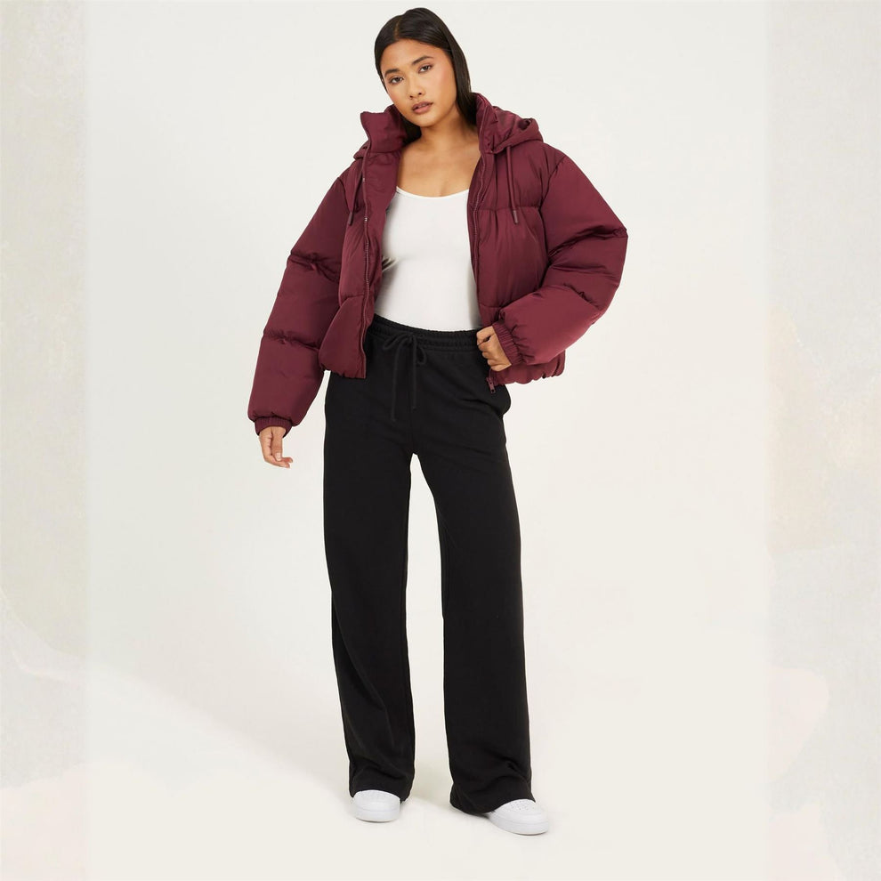 Brave Soul Womens Oversized Hooded Puffer Jacket With Pockets – Lovell ...