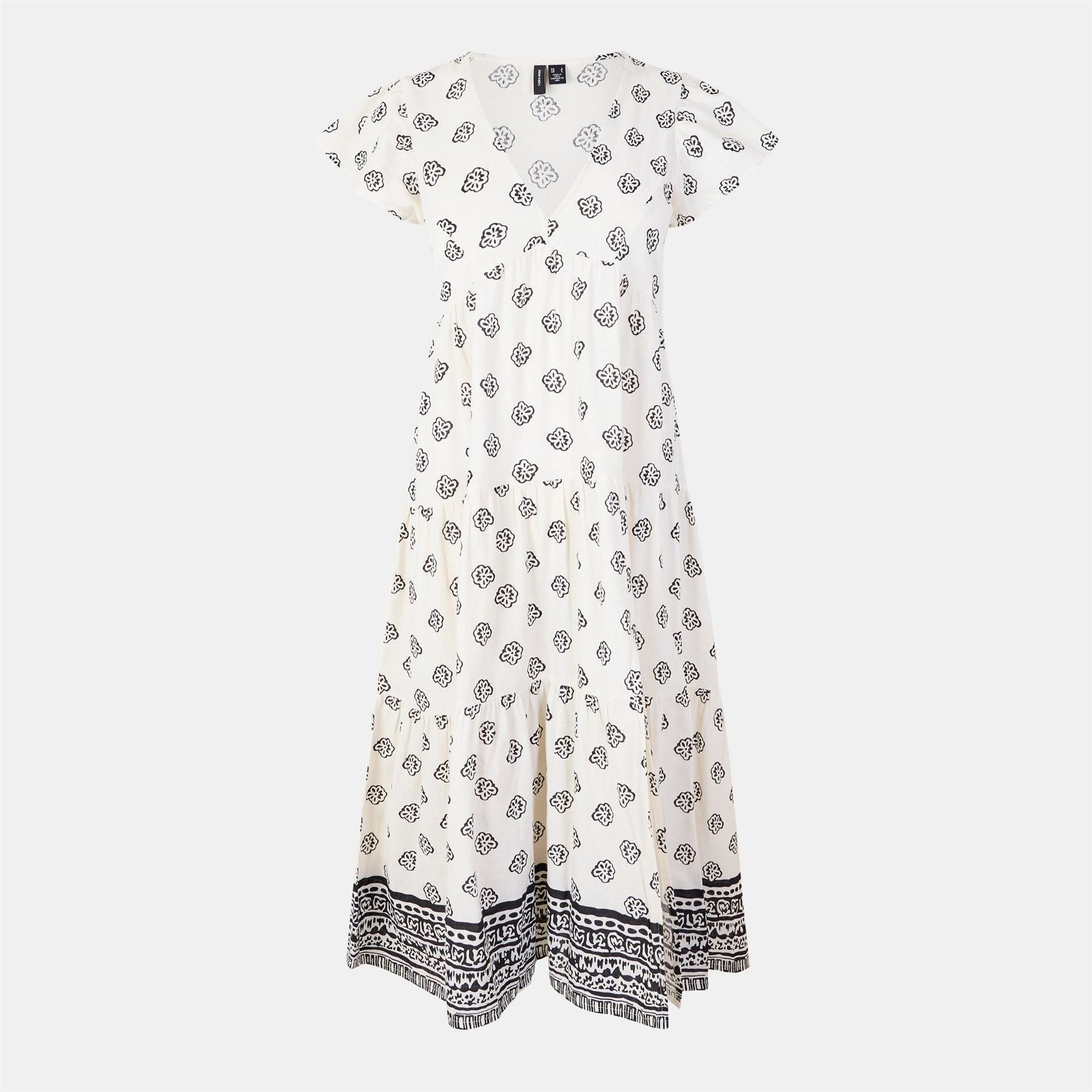 Vero Moda Maya Scoop Neck Midi A-Line Dress – Lovell Sports