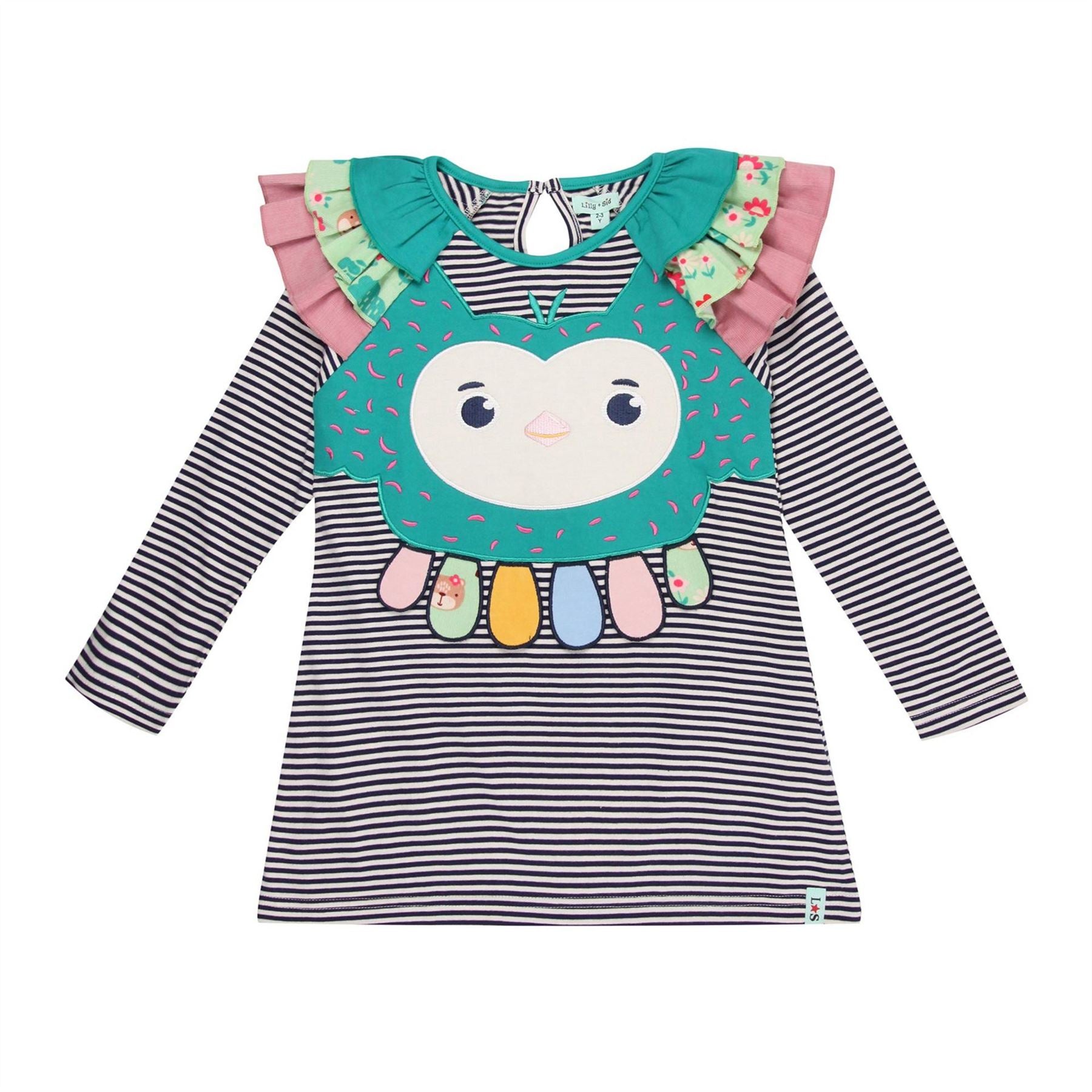 Lilly and Sid Owl App Keyhole Neck Mini A-Line Dress – Lovell Sports