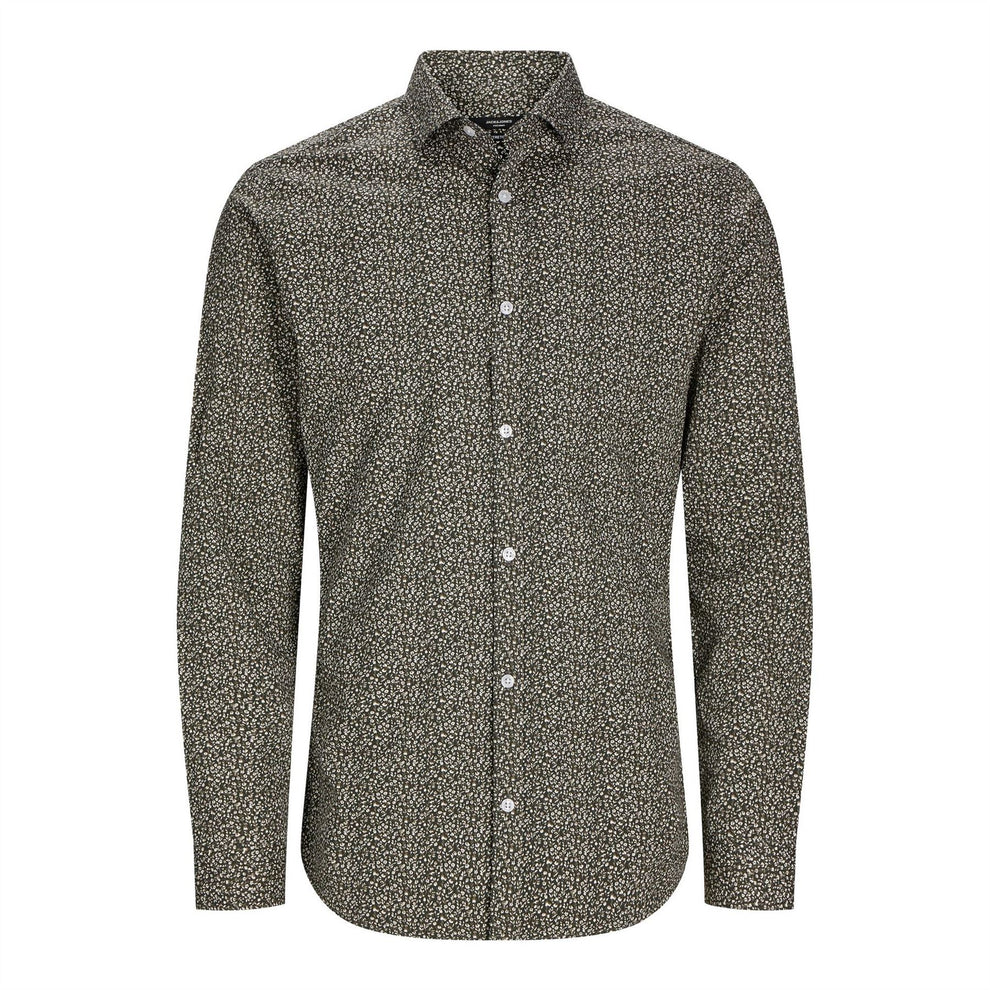 Jack and Jones All Over Print Slim Fit Dress Shirt – Lovell Sports