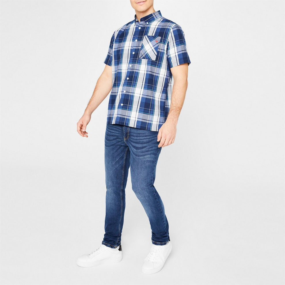 Lee Cooper Mens Cooper Check Shirt – Lovell Sports