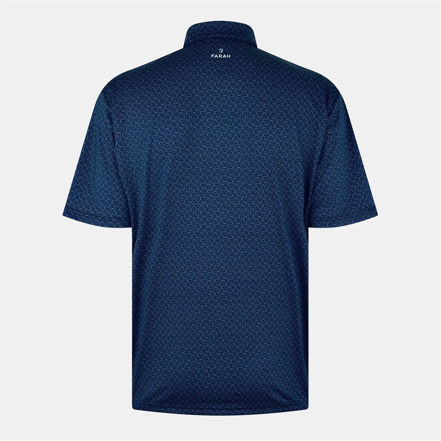 Farah Lewis Regular Fit Short Sleeve Polo – Lovell Sports