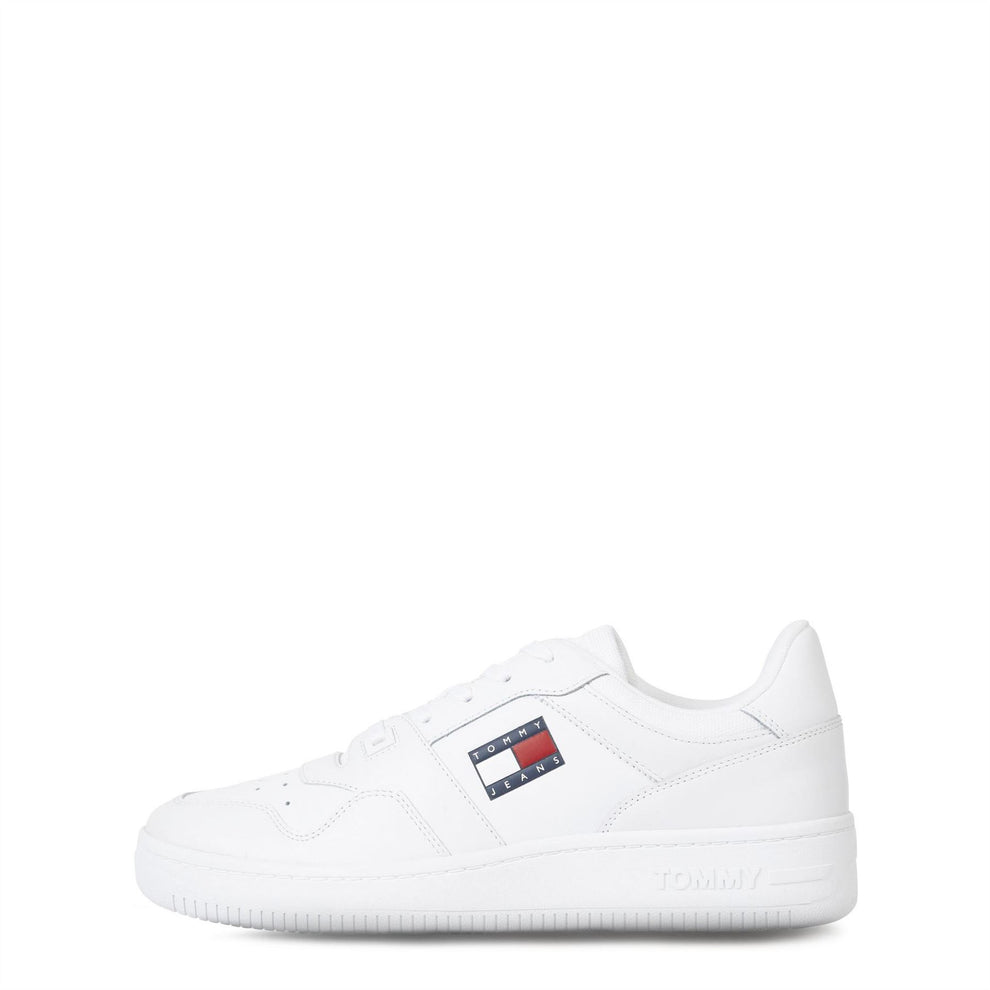 Tommy Jeans Leather Basket Trainers – Lovell Sports
