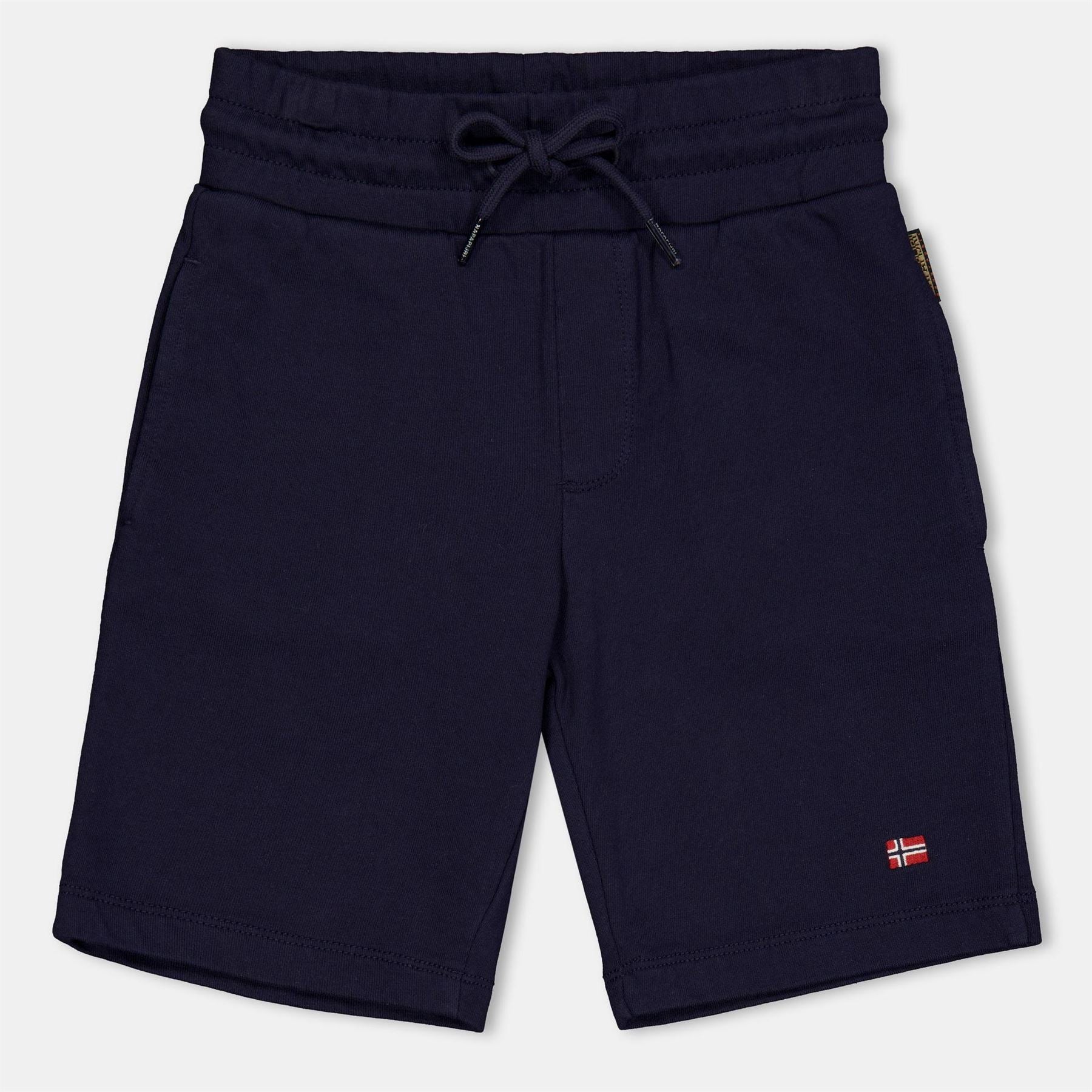 Napapijri Nalis Blu Marine Sweat Shorts with Elasticated Waistband ...