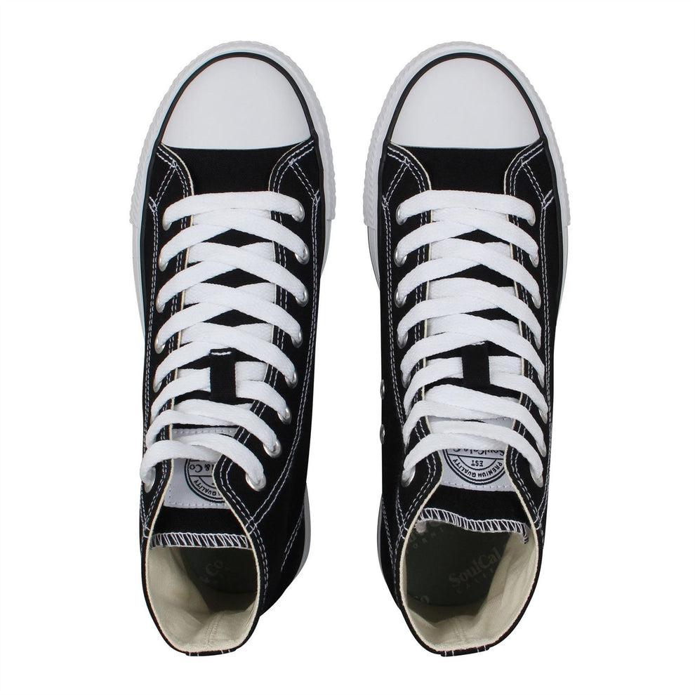 SoulCal Womens Canvasas High Top Platform Trainers – Lovell Sports