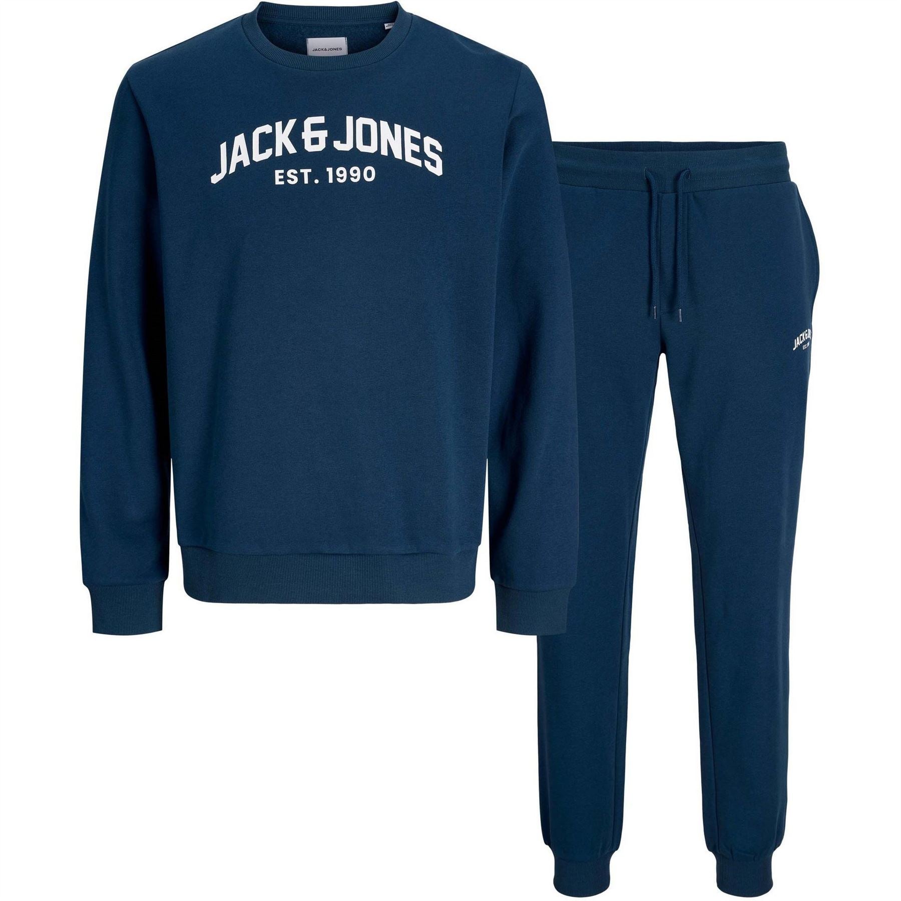 Jack and Jones Mens Crew Sweat Tracksuit Co Ord Set – Lovell Sports