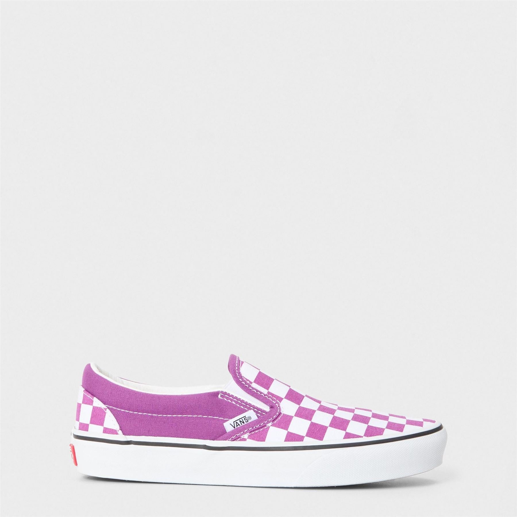 Vans Adults Classic Color Theory Checked Canvasas Slip On Trainers ...
